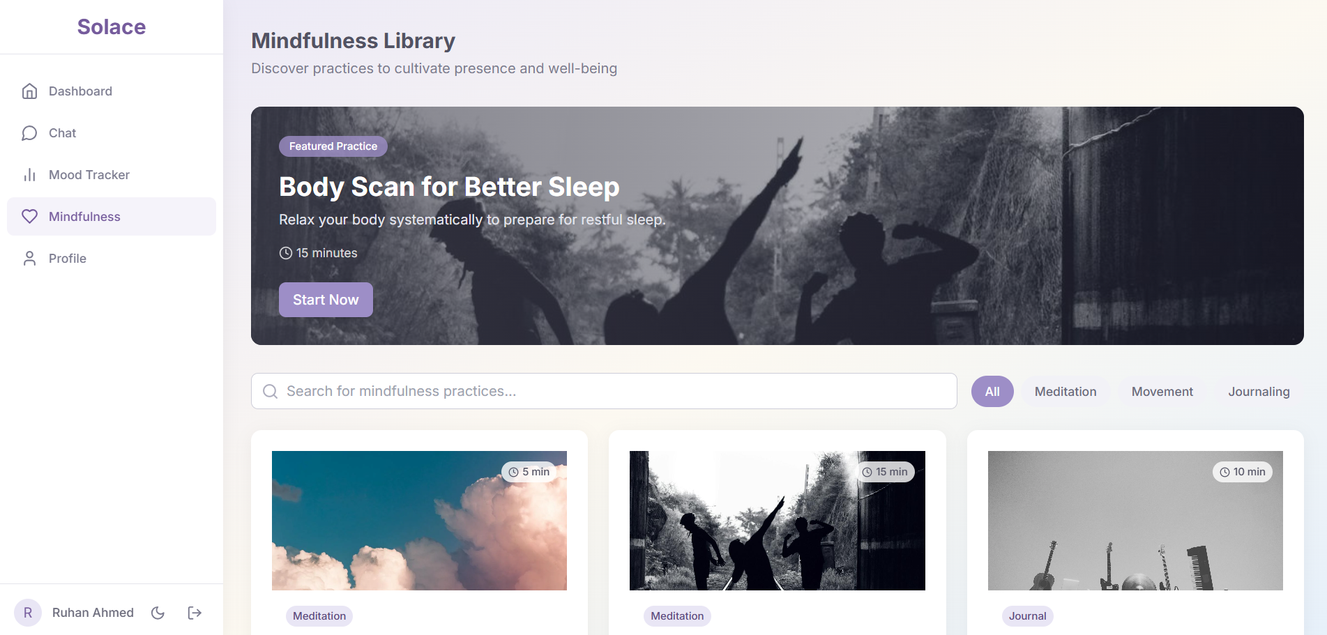 Solace – Conversational Wellness Coach | Devpost