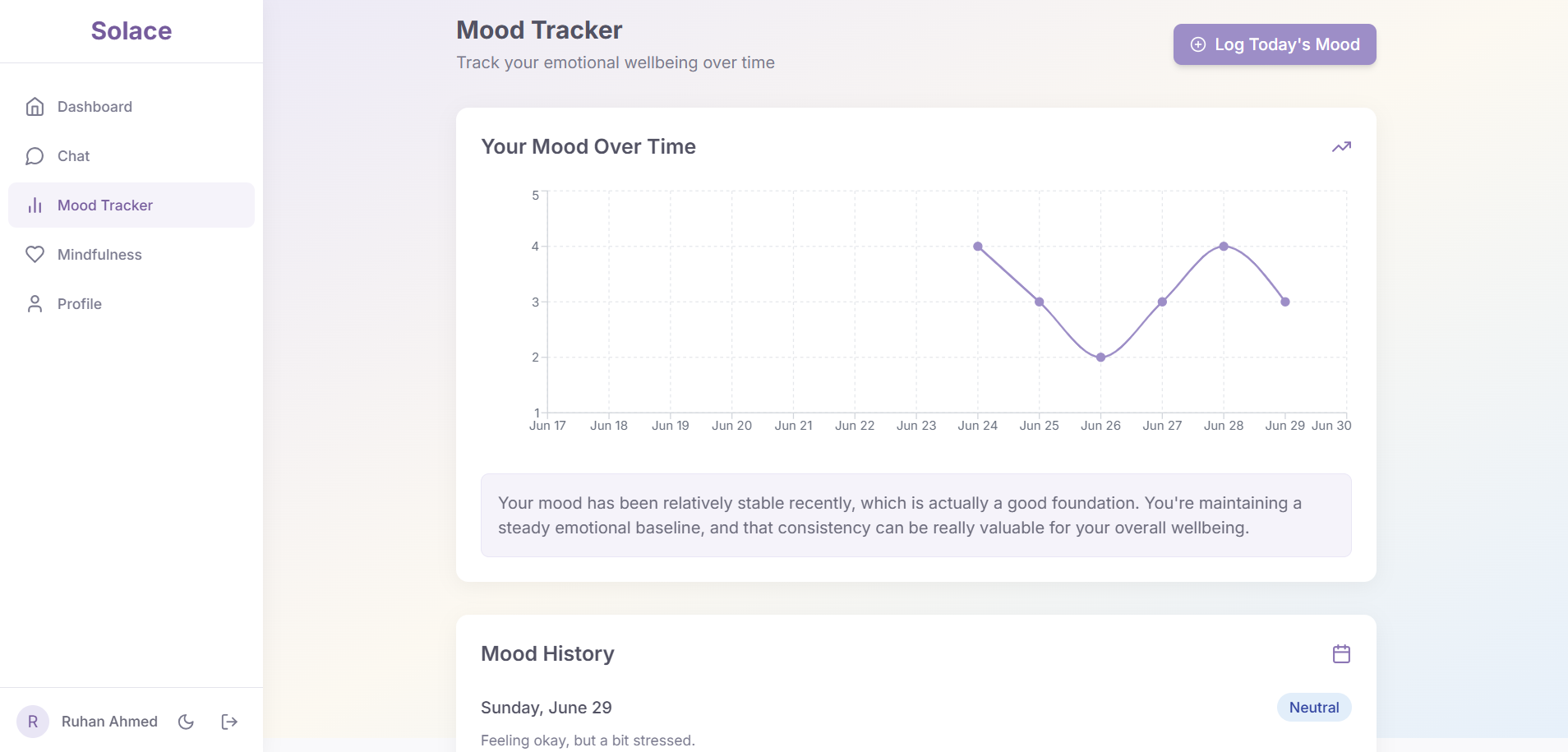 Solace – Conversational Wellness Coach | Devpost