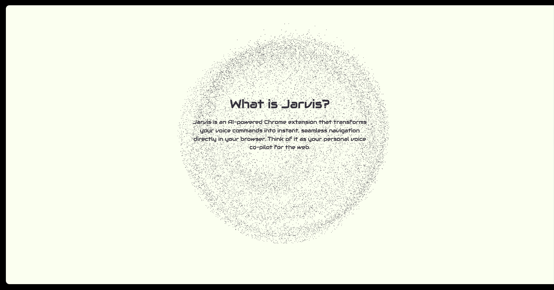 Jarvis Chrome Extension | Devpost