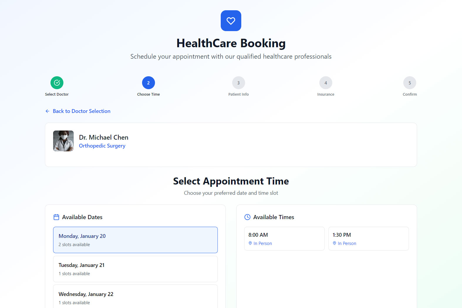 HealthCare Booking | Devpost