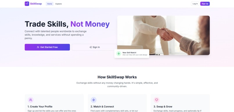 SKILL SWAPER | Devpost