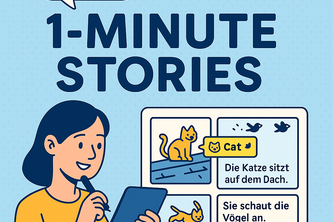 1-minute stories- Language learning | Devpost