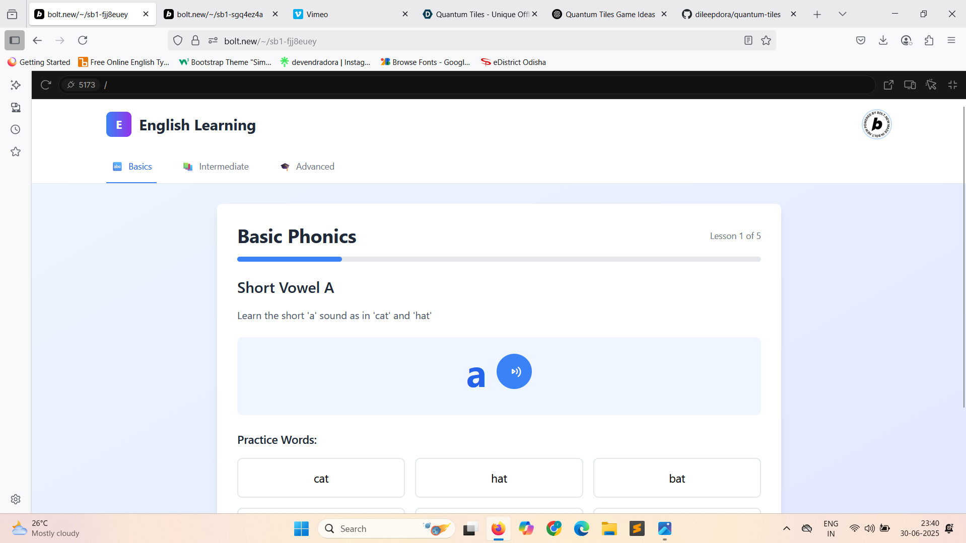 English Learning | Devpost