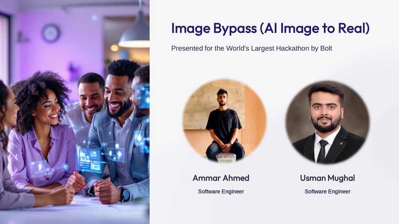 Image-Bypasser (AI Image to Real Photo) | Devpost