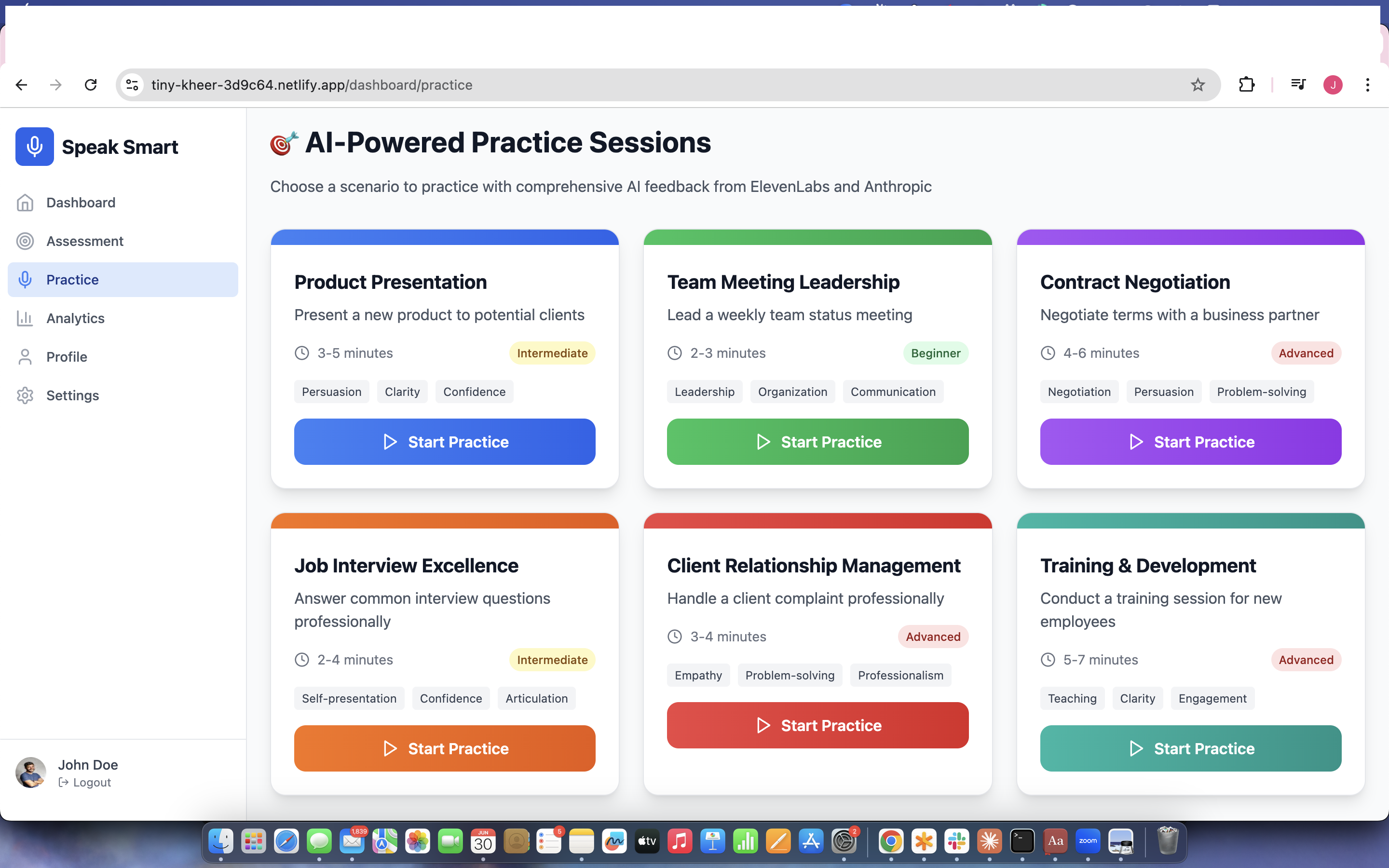 Speak Smart | Devpost