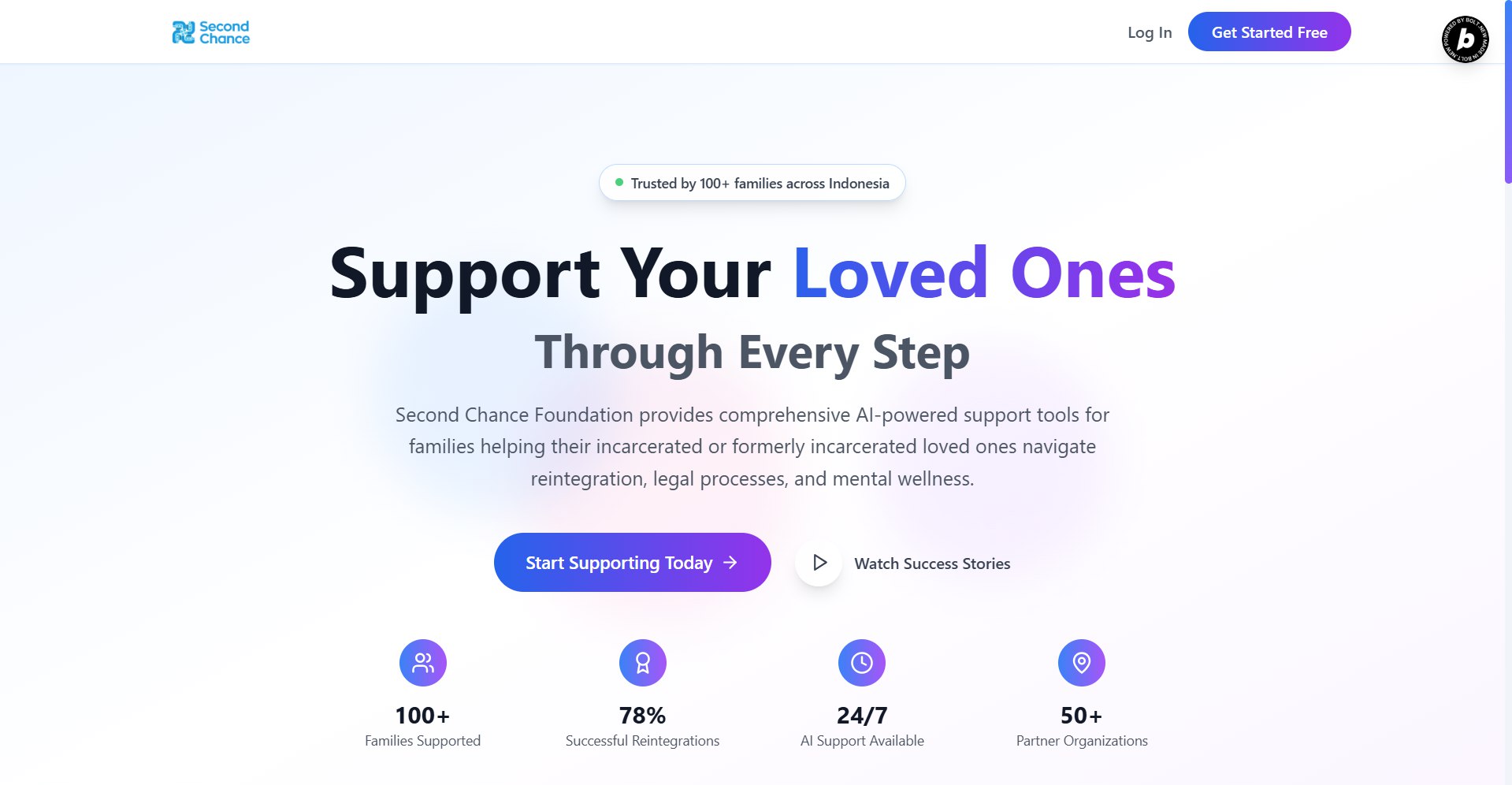SecondChance Foundation | Devpost