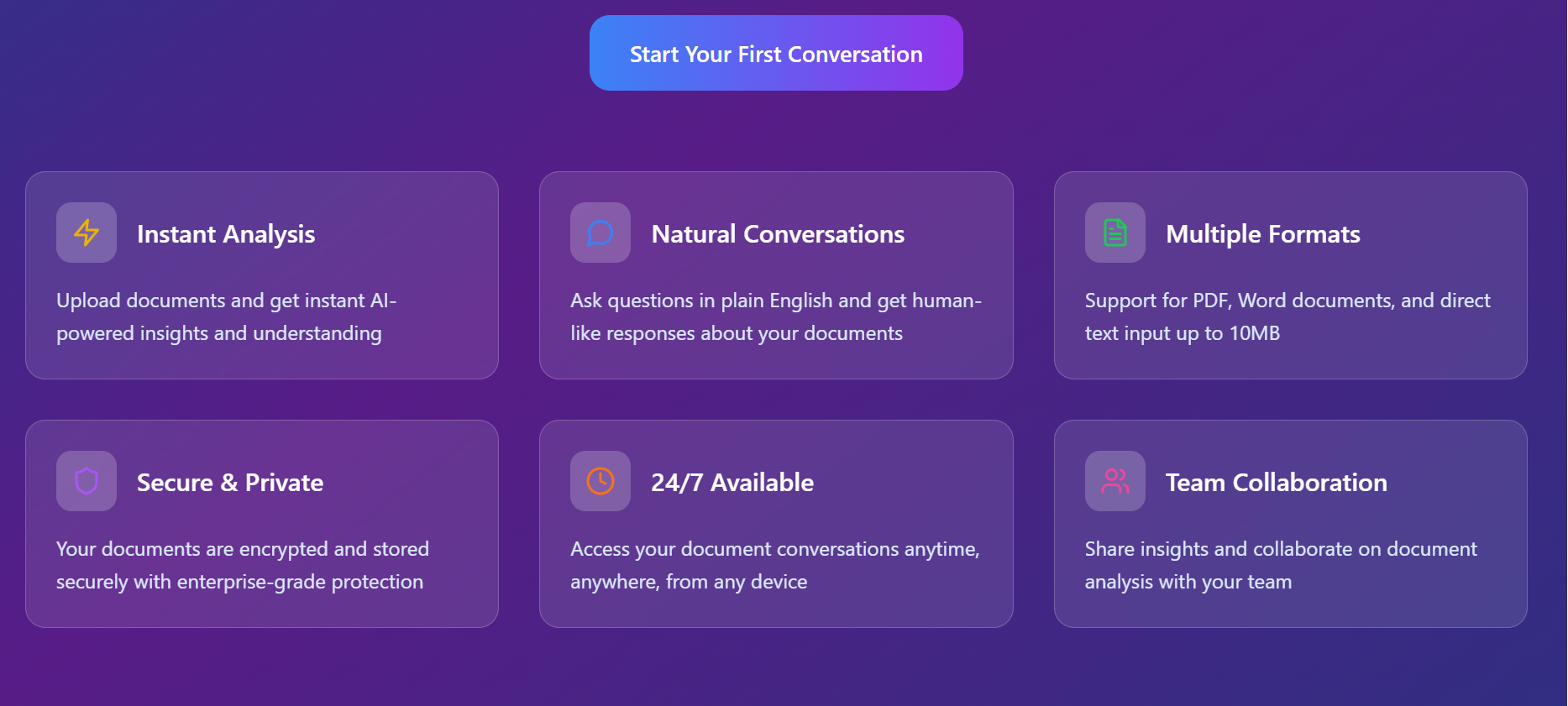 AI Document Conversation Platform | Devpost