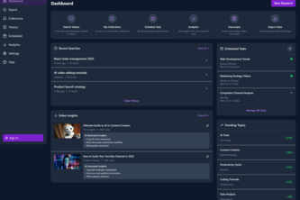 Youtube research and automation tool | Devpost