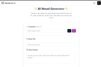 NovelCraft AI | Devpost