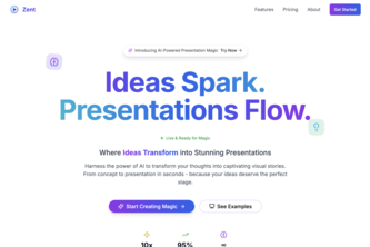 Zent AI: Present your Story Beautifully | Devpost
