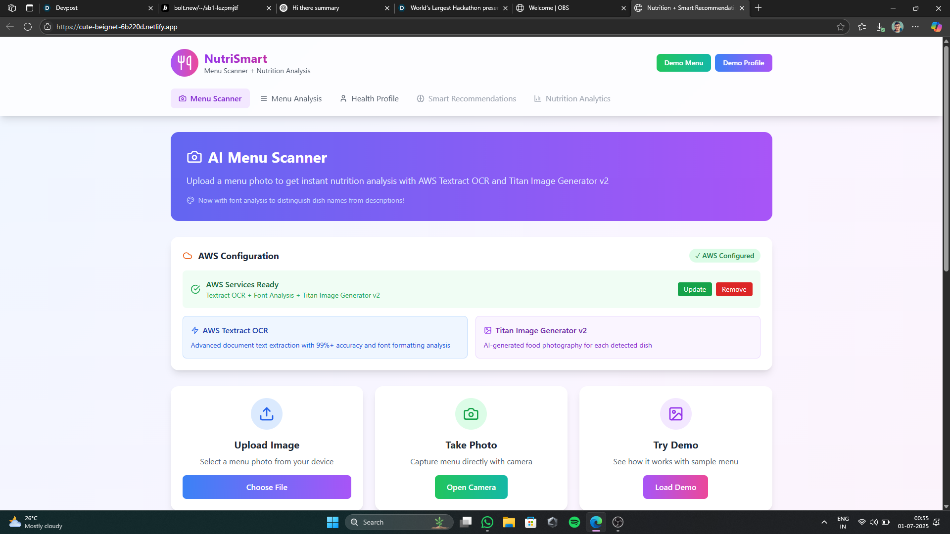 NutriSmart | Devpost