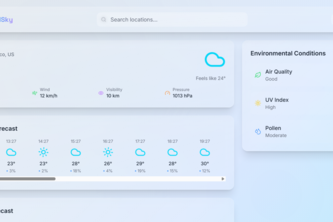 Crystal Sky Weather App | Devpost