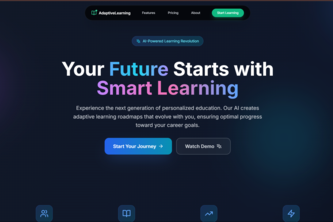 AI Driven Adaptive Learning | Devpost