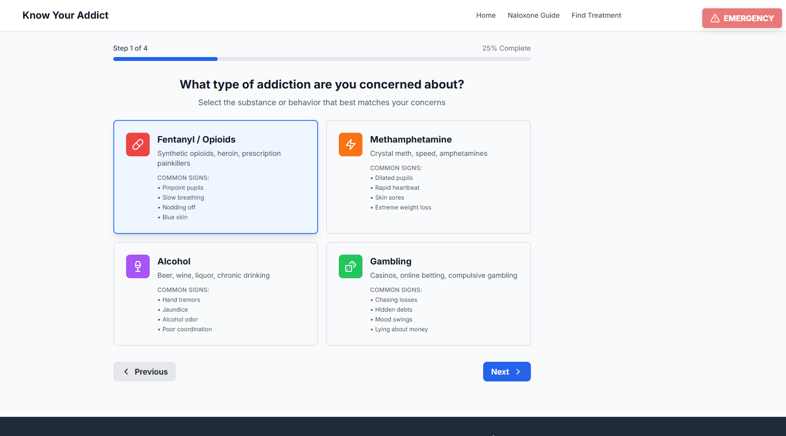 Know Your Addict | Devpost