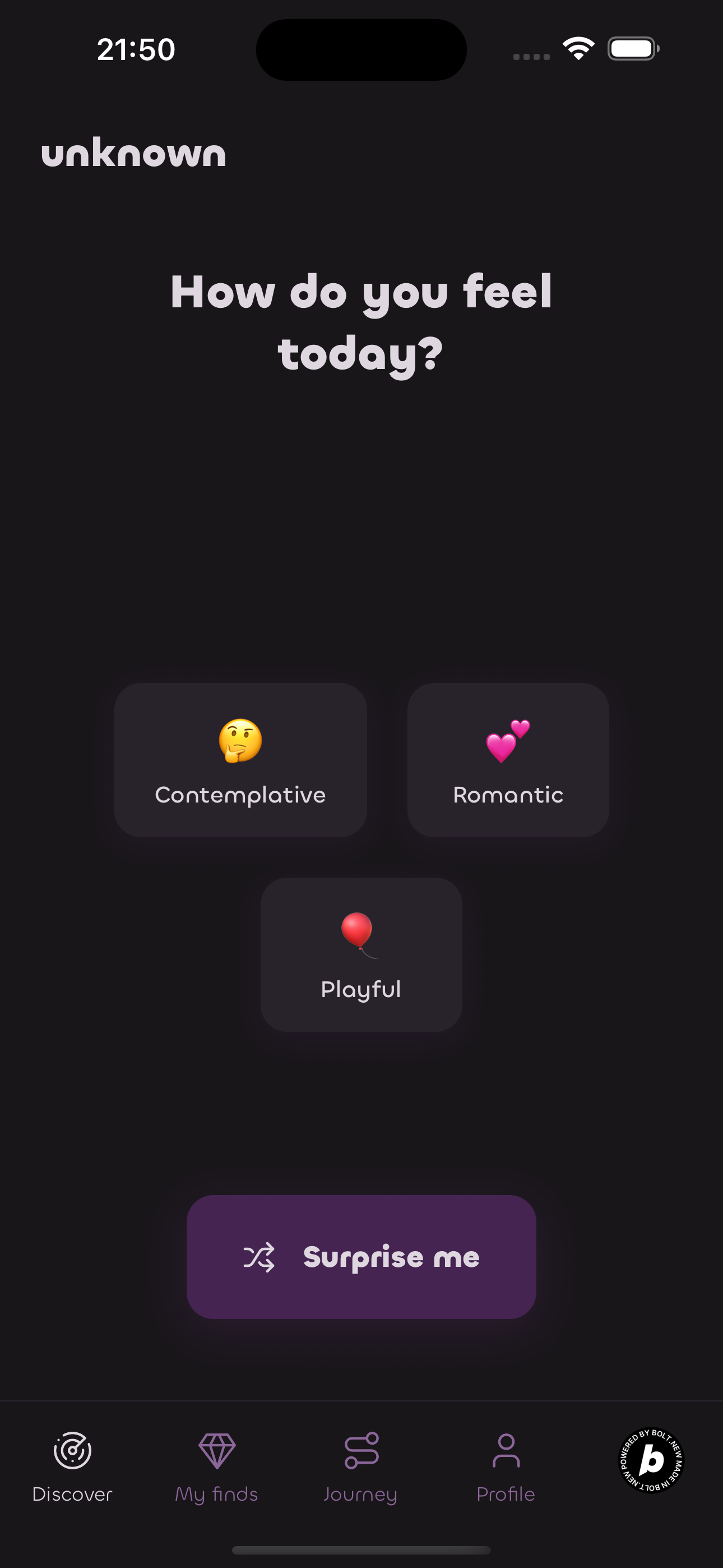 unknown ⋅ Music Discovery Reimagined | Devpost