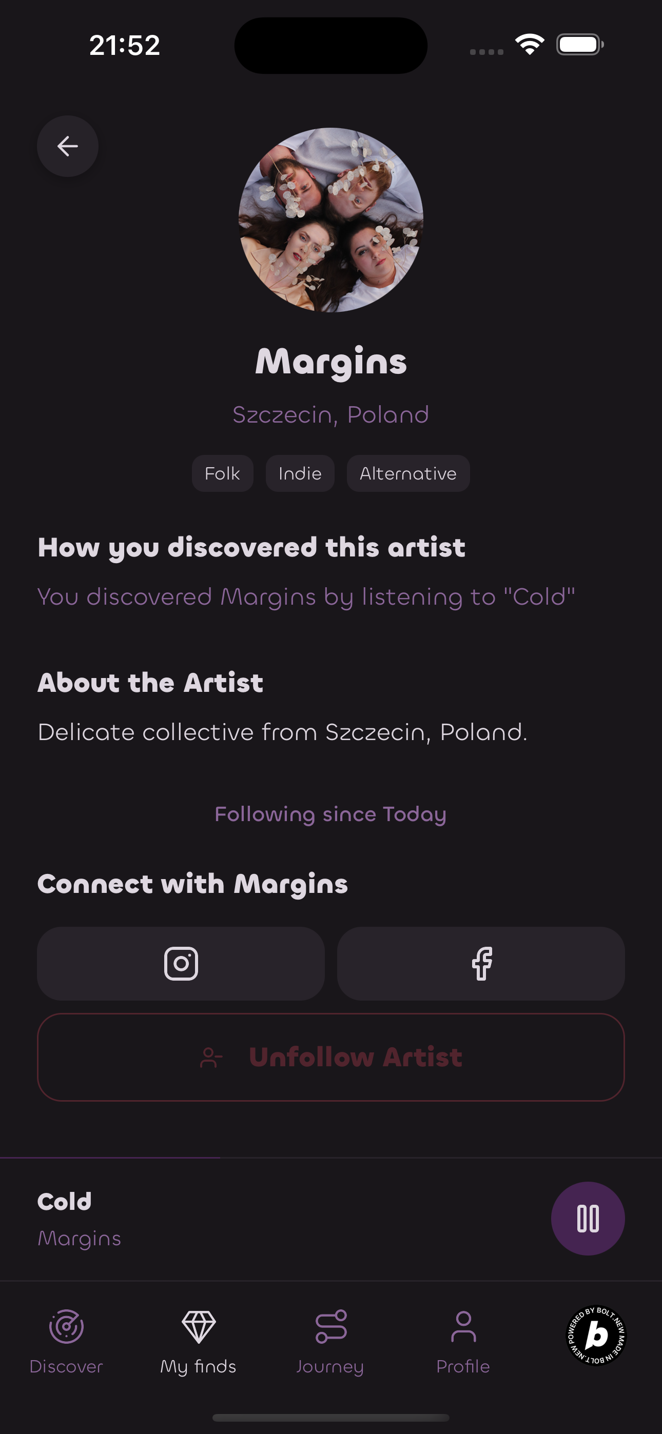 unknown ⋅ Music Discovery Reimagined | Devpost