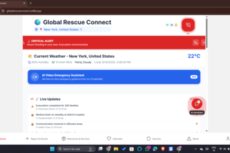 Global Rescue connect- Worldwide Emergency Response Platform | Devpost