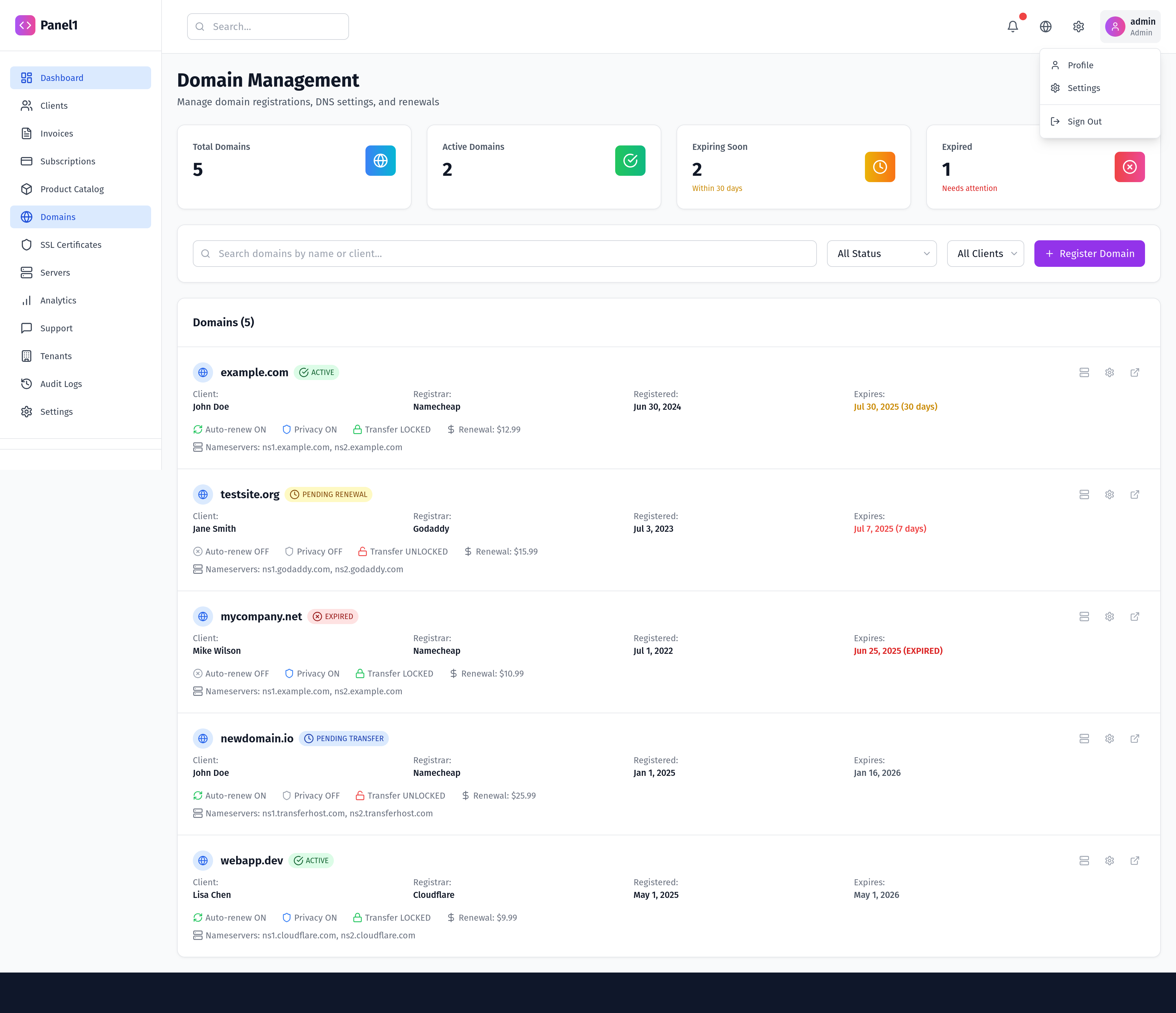 Panel1 - Billing and automation, reimagined | Devpost