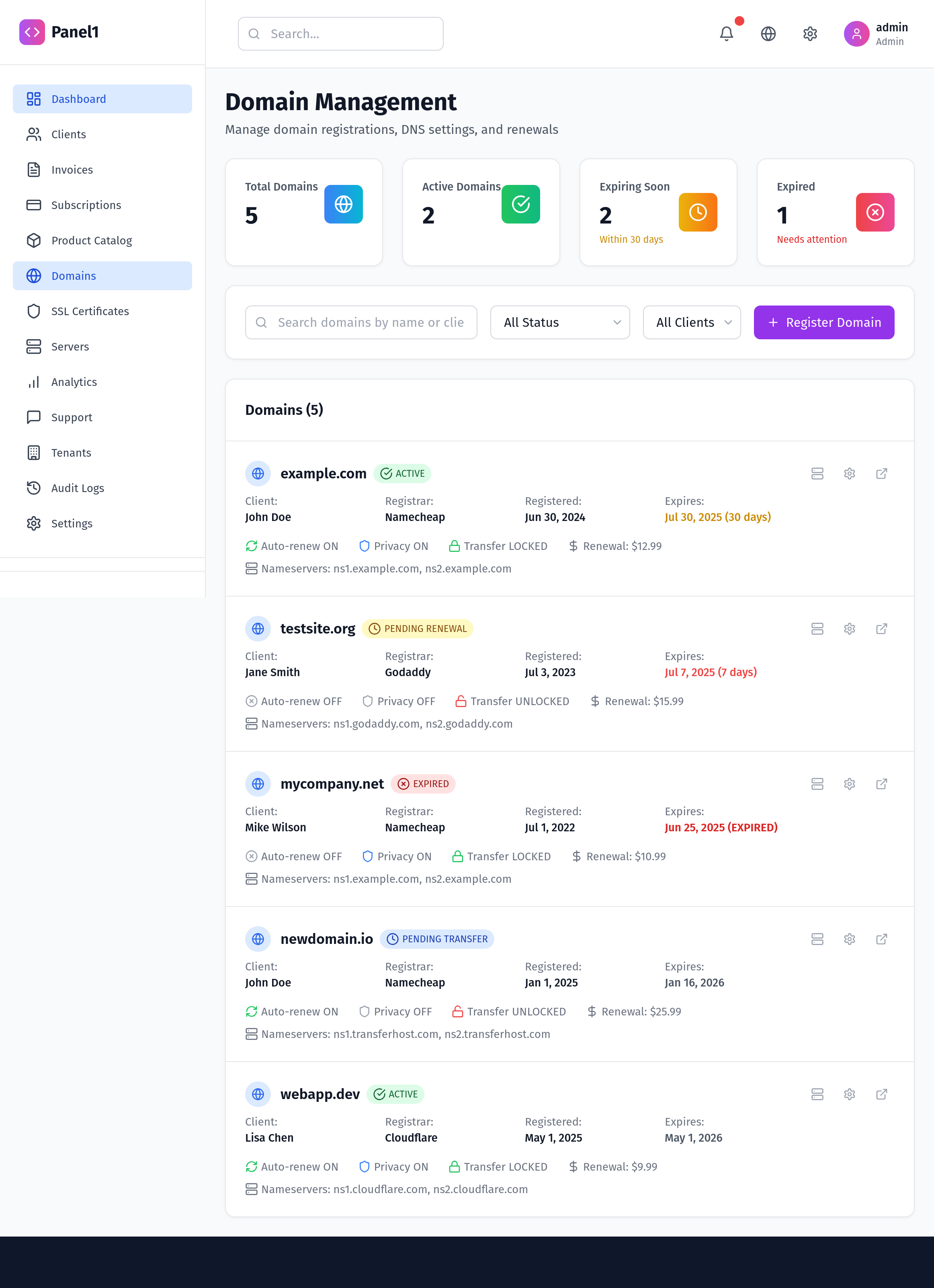 Panel1 - Billing and automation, reimagined | Devpost