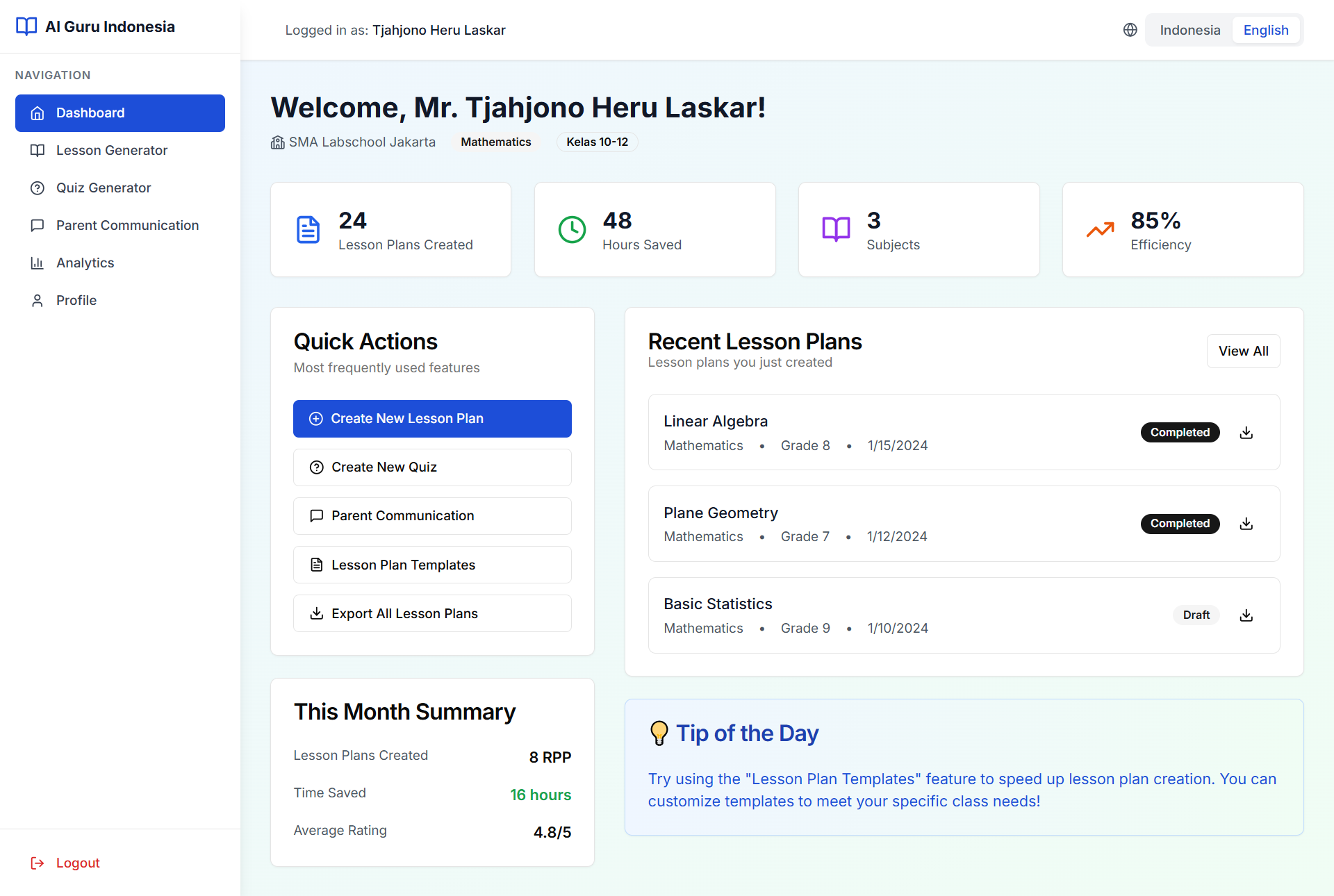 AI Guru Indonesia | Devpost