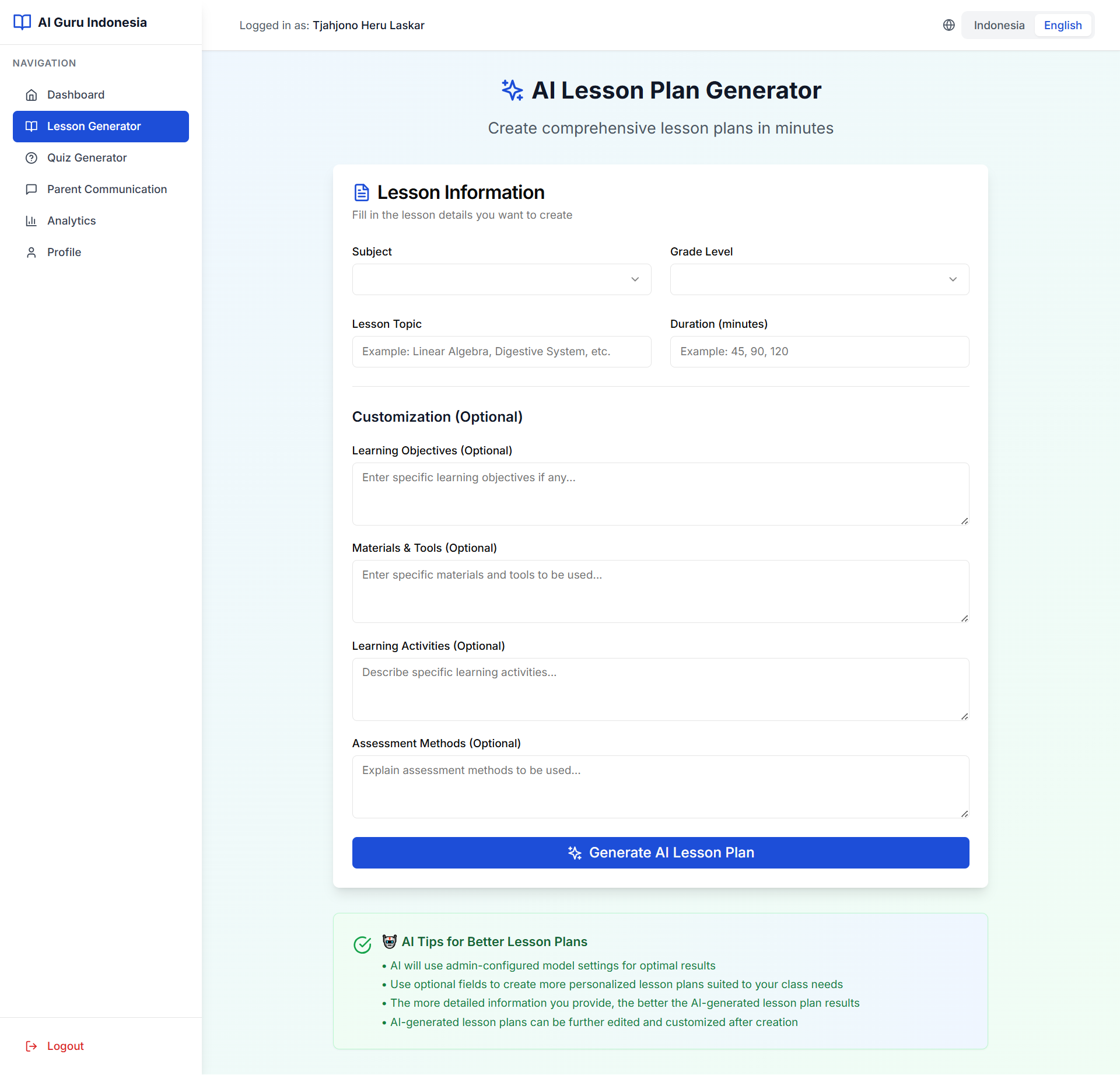 AI Guru Indonesia | Devpost