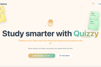 Quizzy – Study Smarter | Devpost