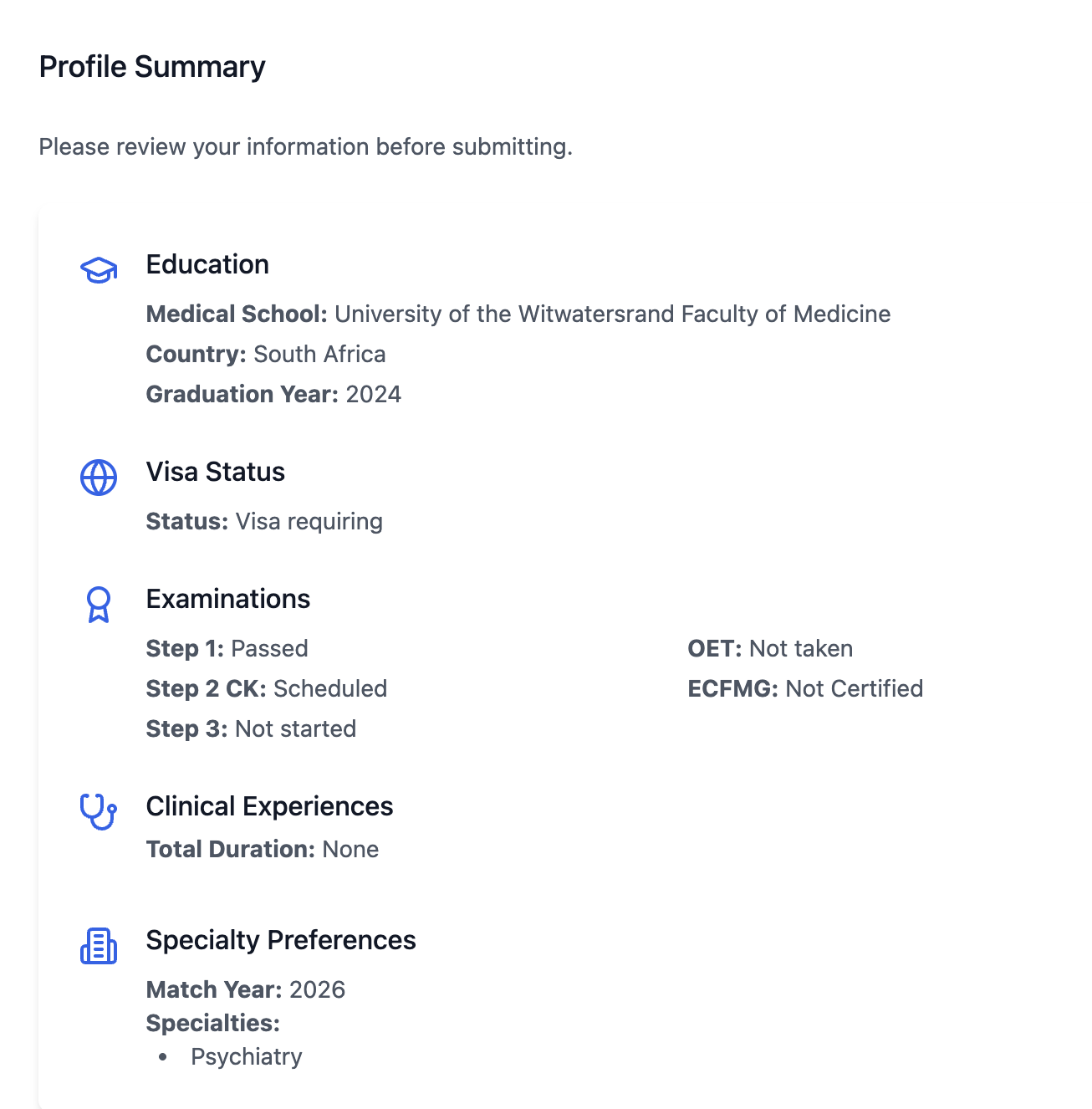 IMG Residency Roadmap (AI Powered) | Devpost