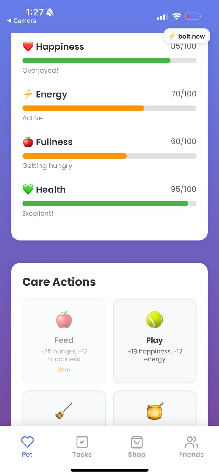 Virtual Pet | Devpost