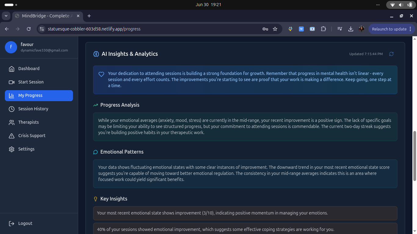 Mindbridge | Devpost