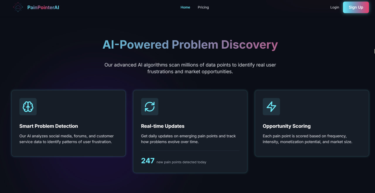PainPointerAI | Devpost