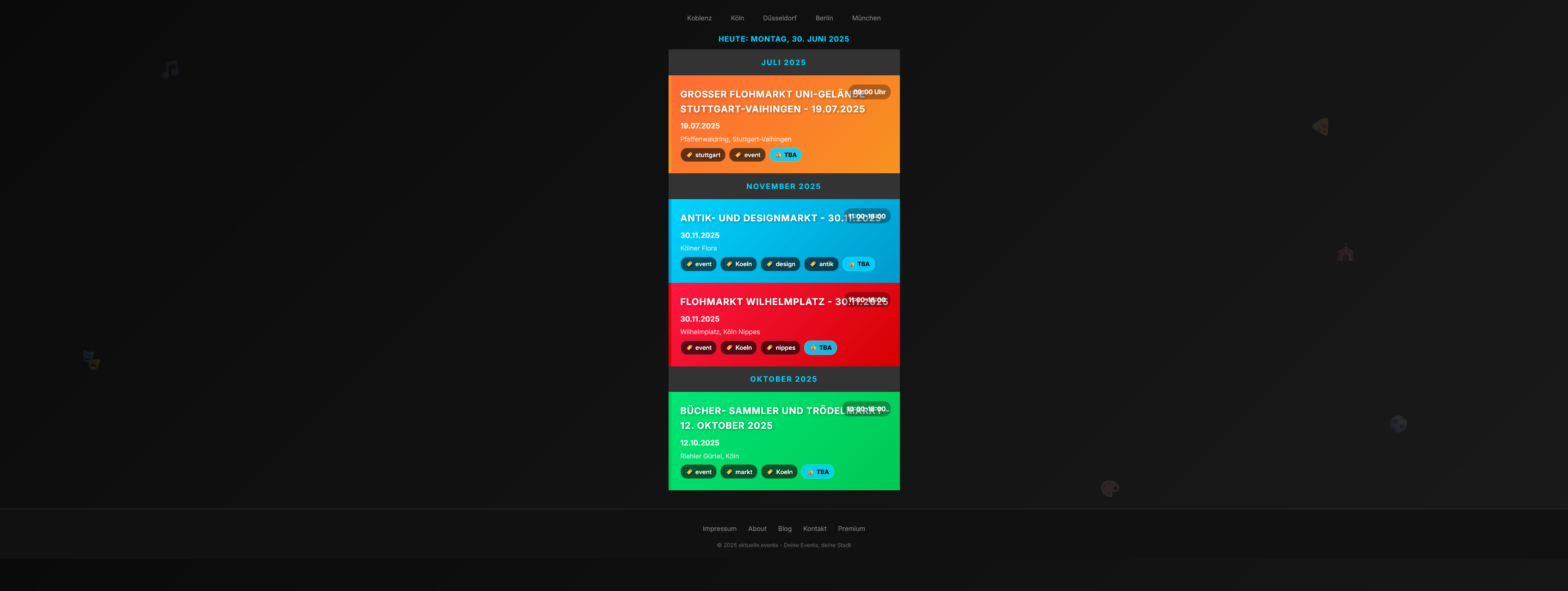 Aktuelle.Events - Discover events in your city! | Devpost