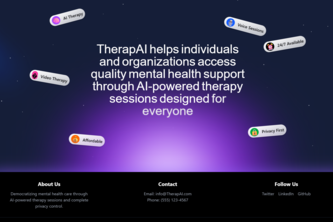TherapAI | Devpost