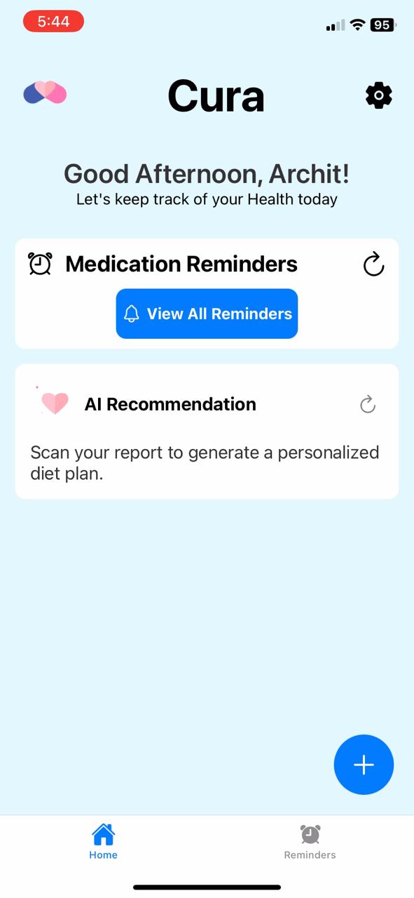 Cura - Post discharge care | Devpost