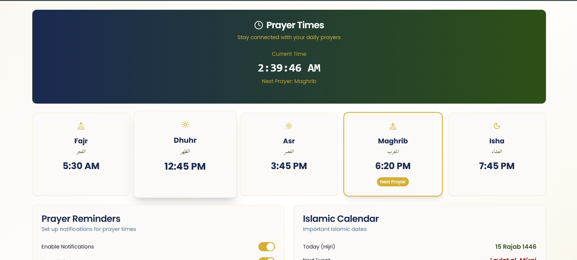Masjid Connect | Devpost