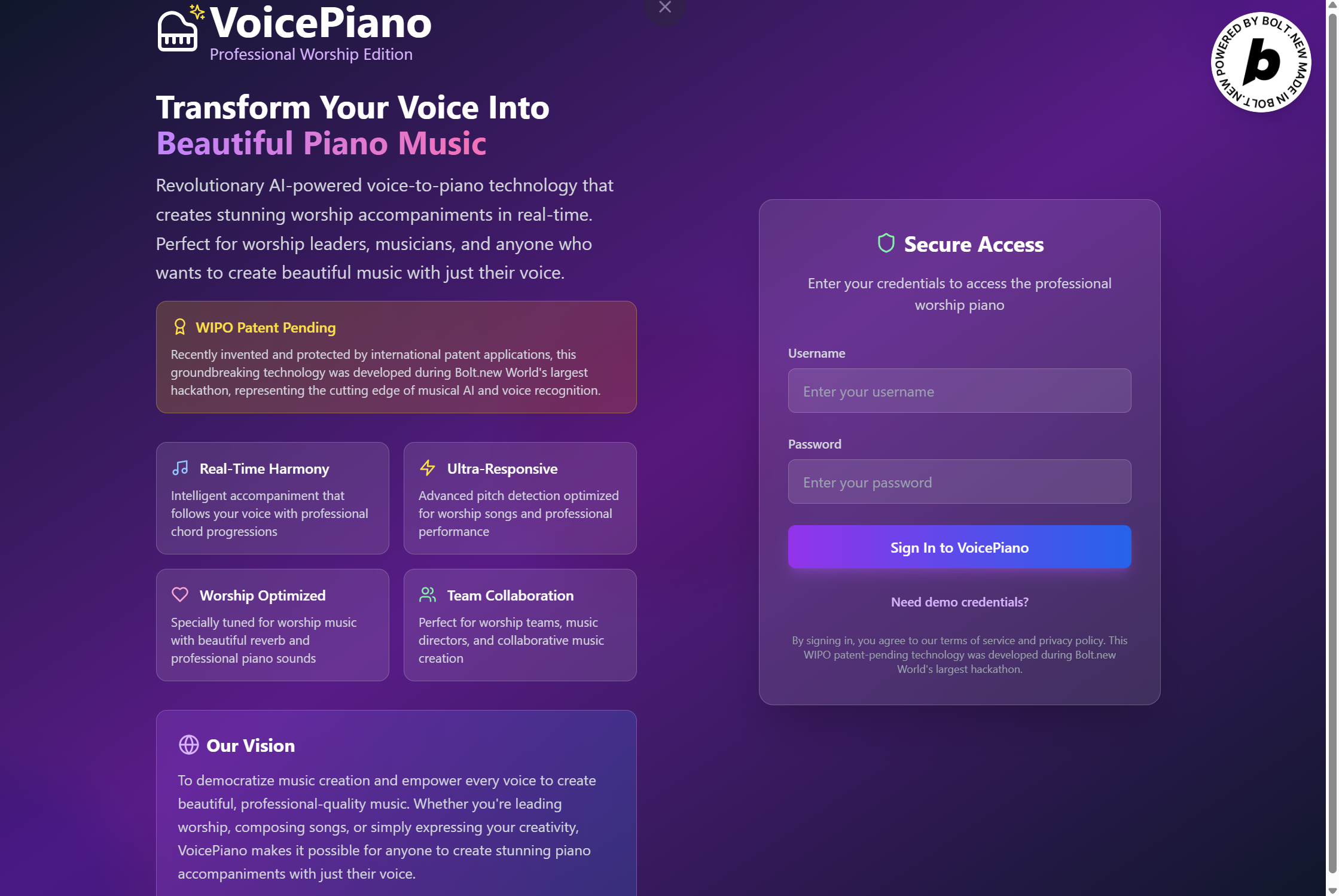 Voice Piano | Devpost
