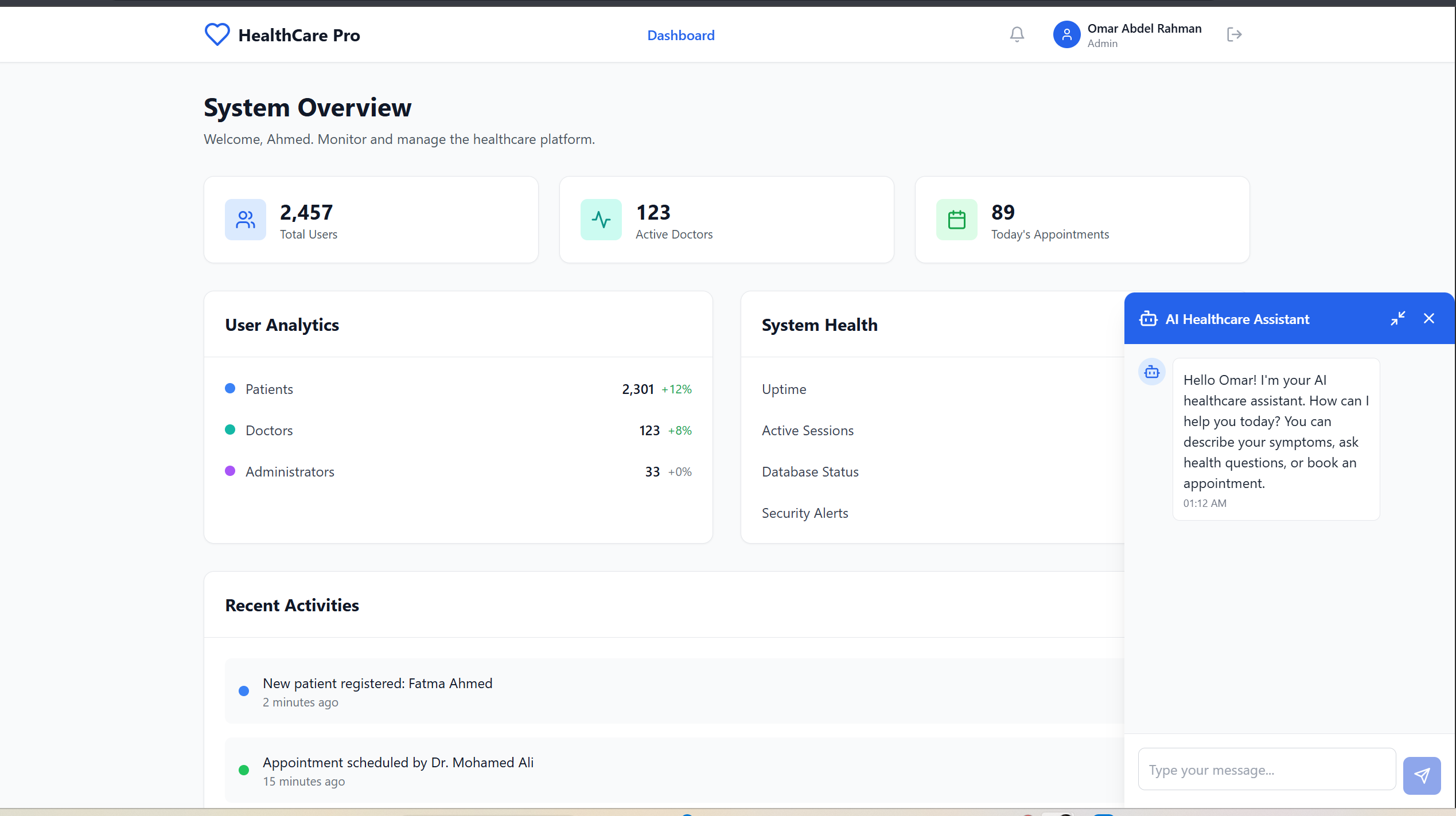 Healthcare Pro | Devpost