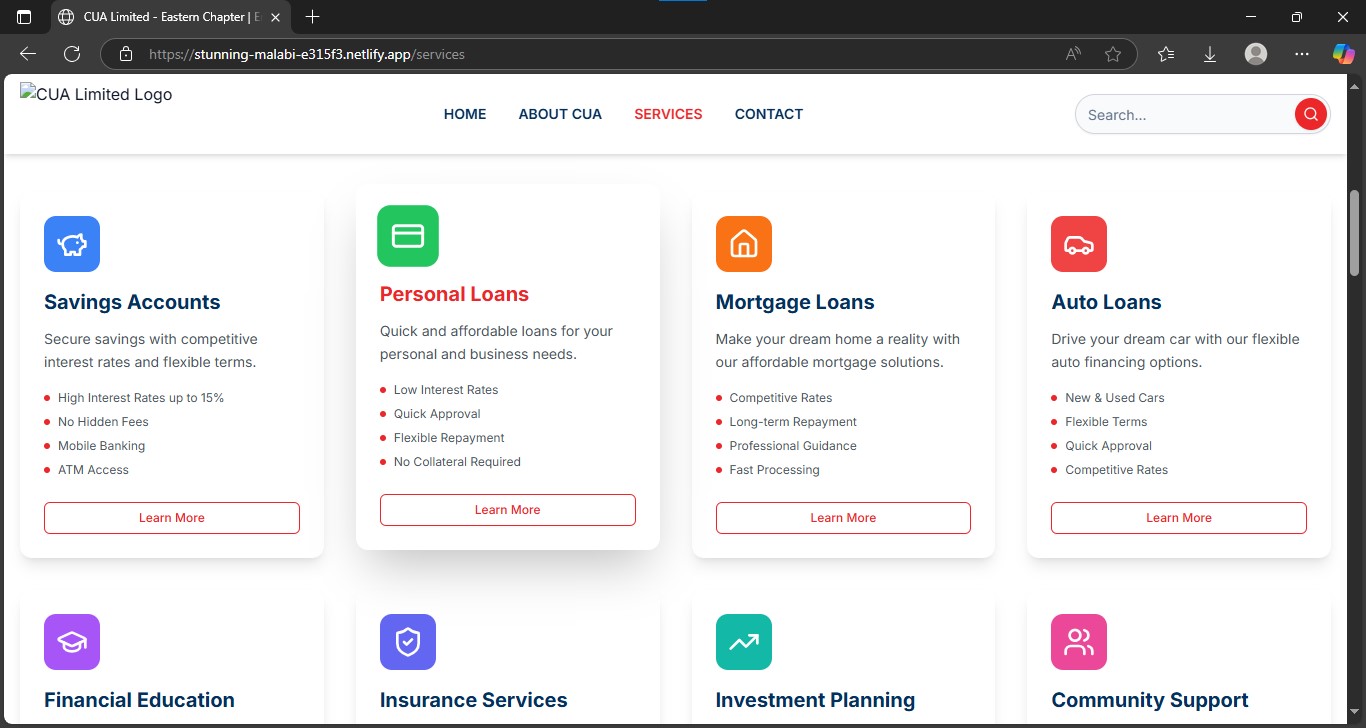 Bank Professional Portfolio Website | Devpost