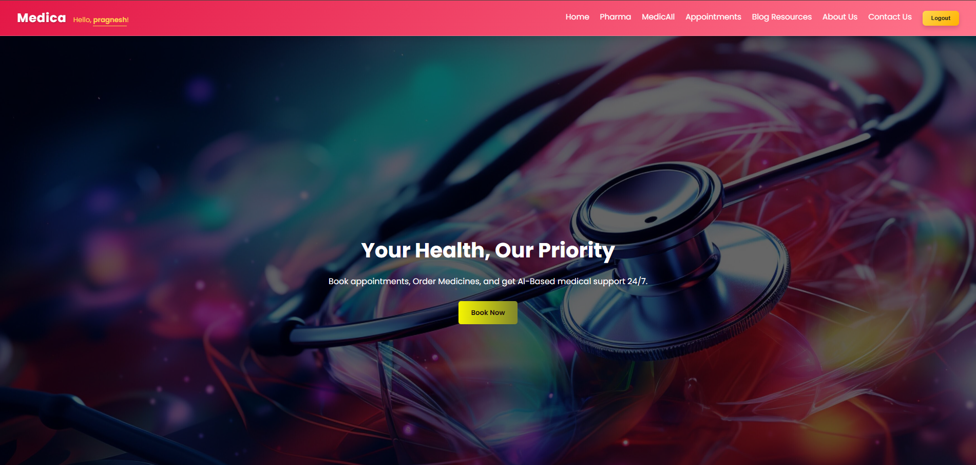 Medica - AI Based medical platform | Devpost