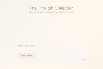 The Thought Collection | Devpost