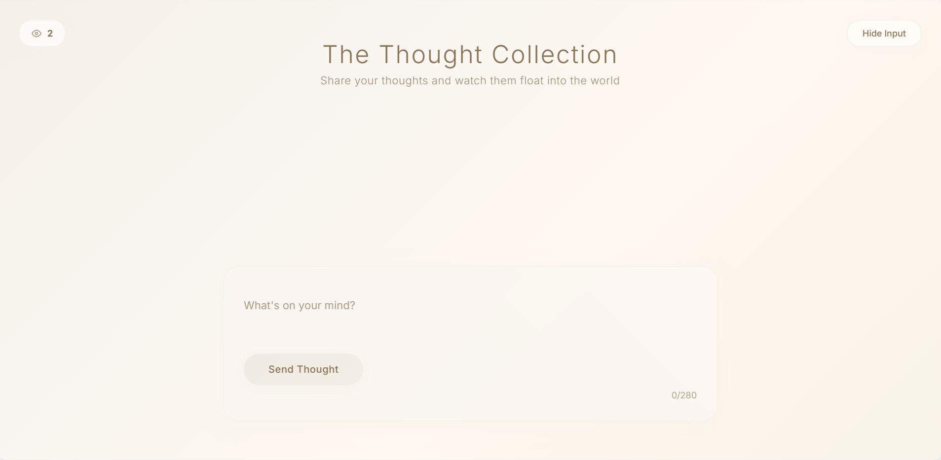 The Thought Collection | Devpost