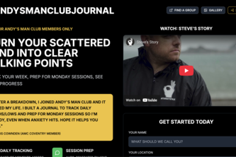 Mental Health Journal (Formerly Andy's Man Club Journal) | Devpost