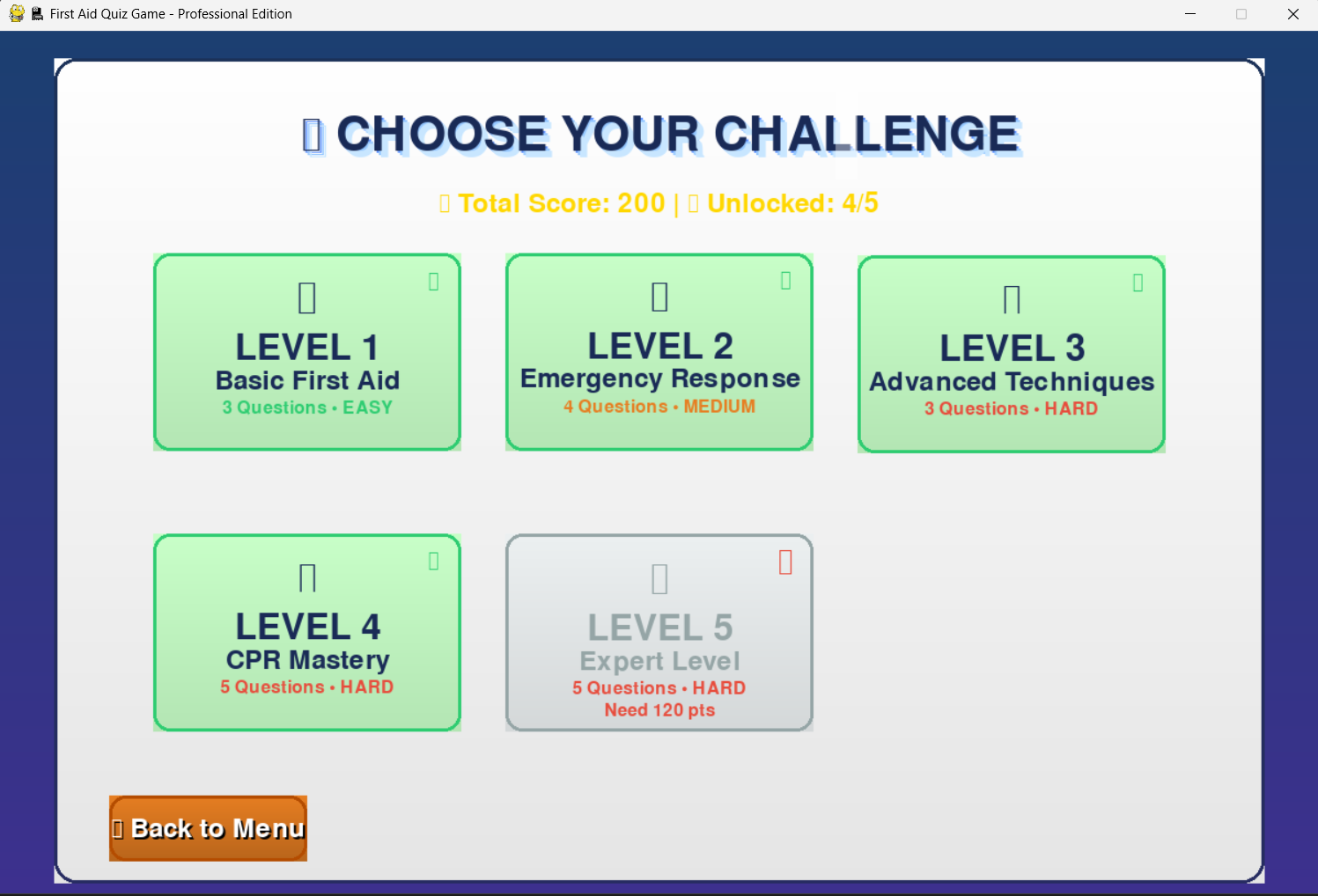 First‑Aid Quiz Game | Devpost