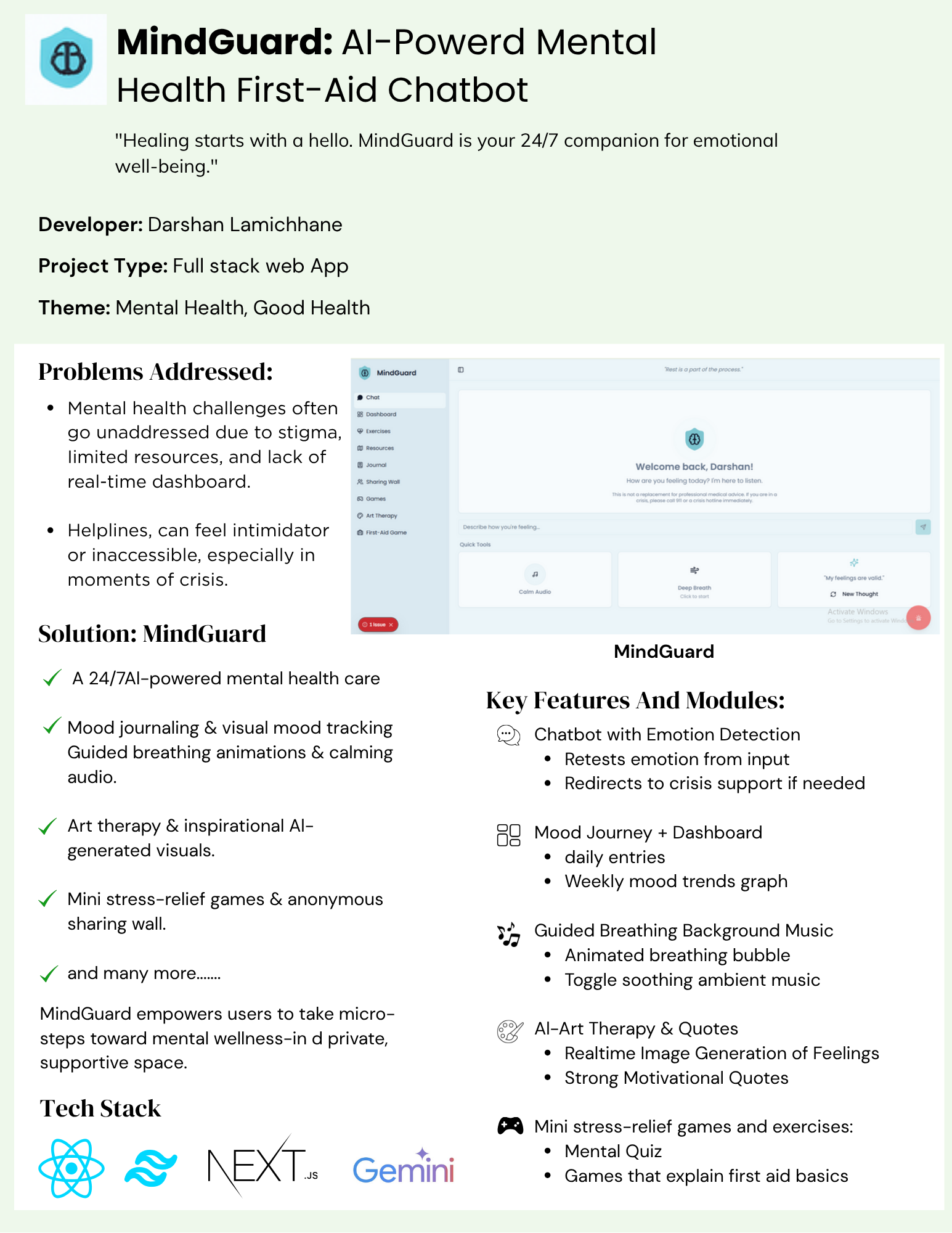 Mind Guard. | Devpost