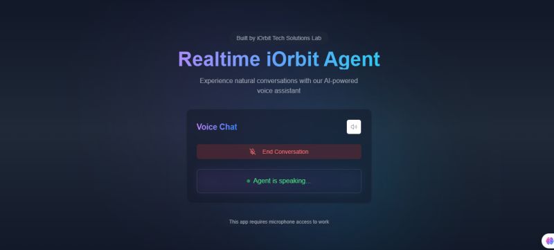 Realtime iOrbit Agent | Devpost