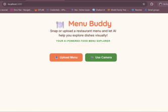 Menu Buddy | Devpost