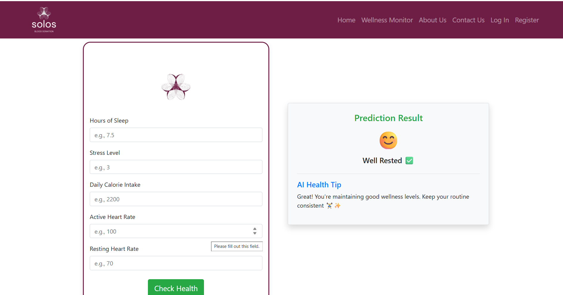 Blood Lifeline: Smart Healthcare for Thalassemia Warriors | Devpost