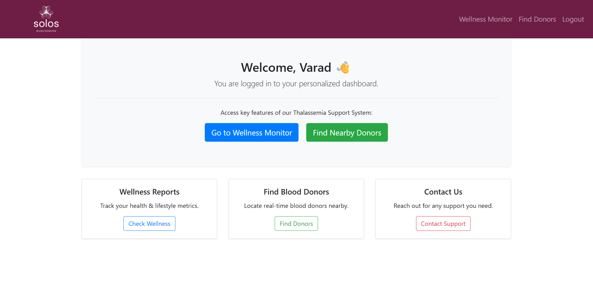 Blood Lifeline: Smart Healthcare for Thalassemia Warriors | Devpost