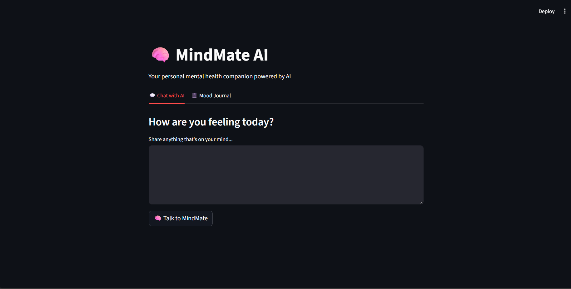 MindMate AI | Devpost