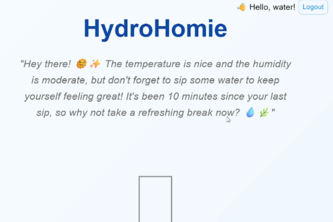 hydro-homie | Devpost