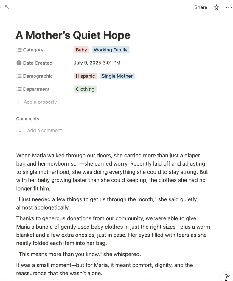 Team 13, StoryBank | Devpost